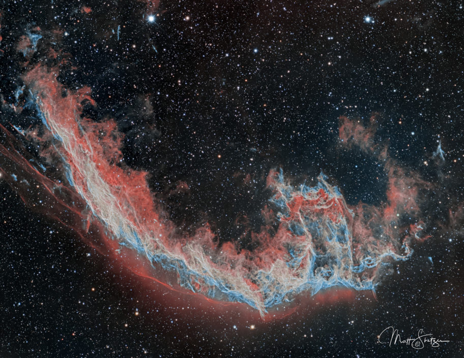 Veil Nebula - NGC 6960 - Shetzers Photography