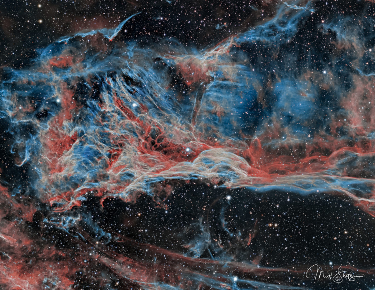 Veil Nebula - NGC 6960 - Shetzers Photography